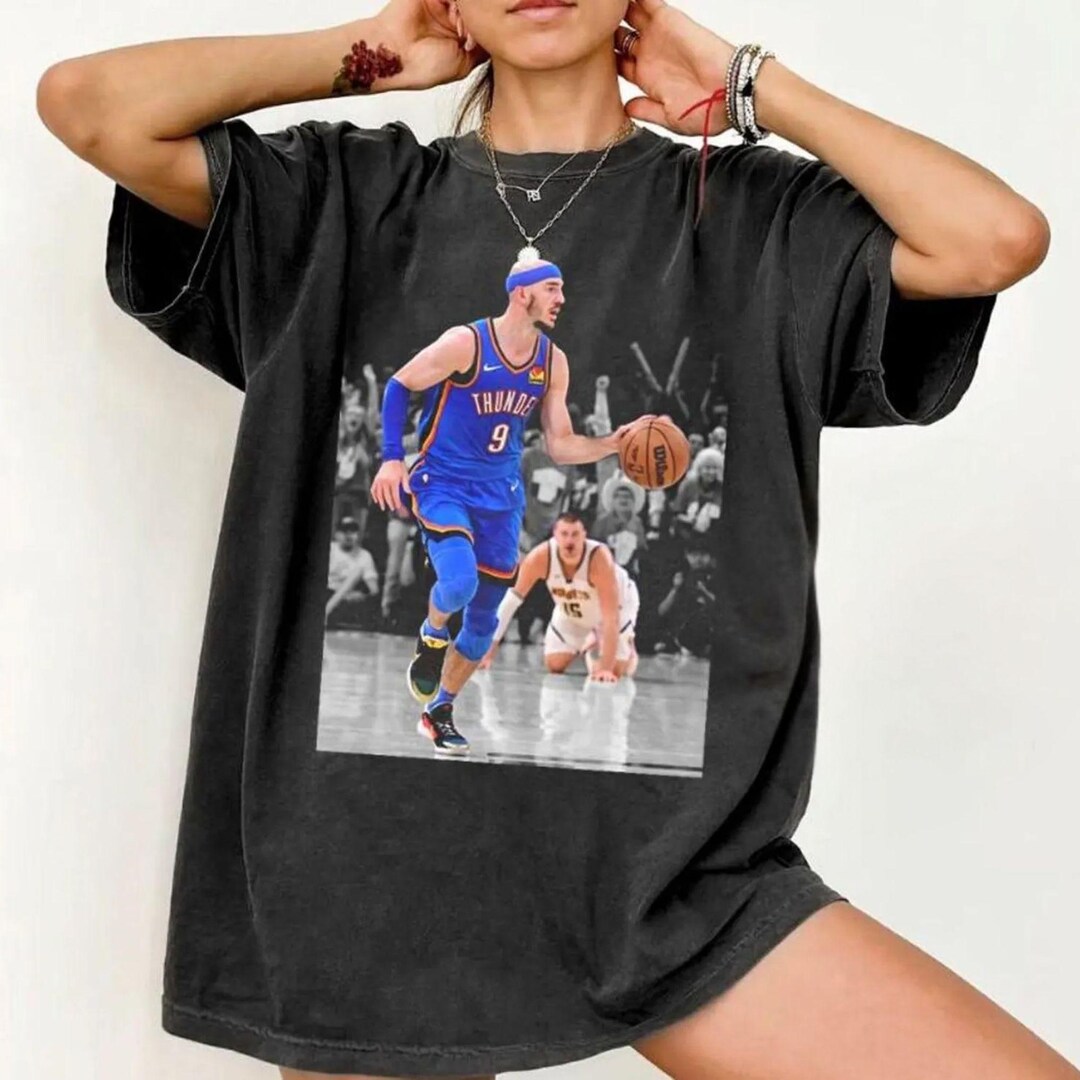 Alex Caruso Funny Meme With Nikola Jokic Shirt, Oklahoma City ...