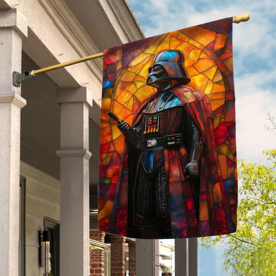 Star Wars Darth Vader Garden Flag, Revenge of the Sith Outdoor Banner ...