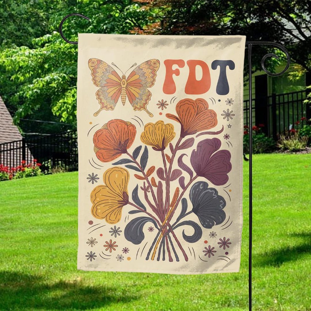 Subtle Anti Trump Flag FDT Yard Sign Feminist Gift Anti Trump Banner ...