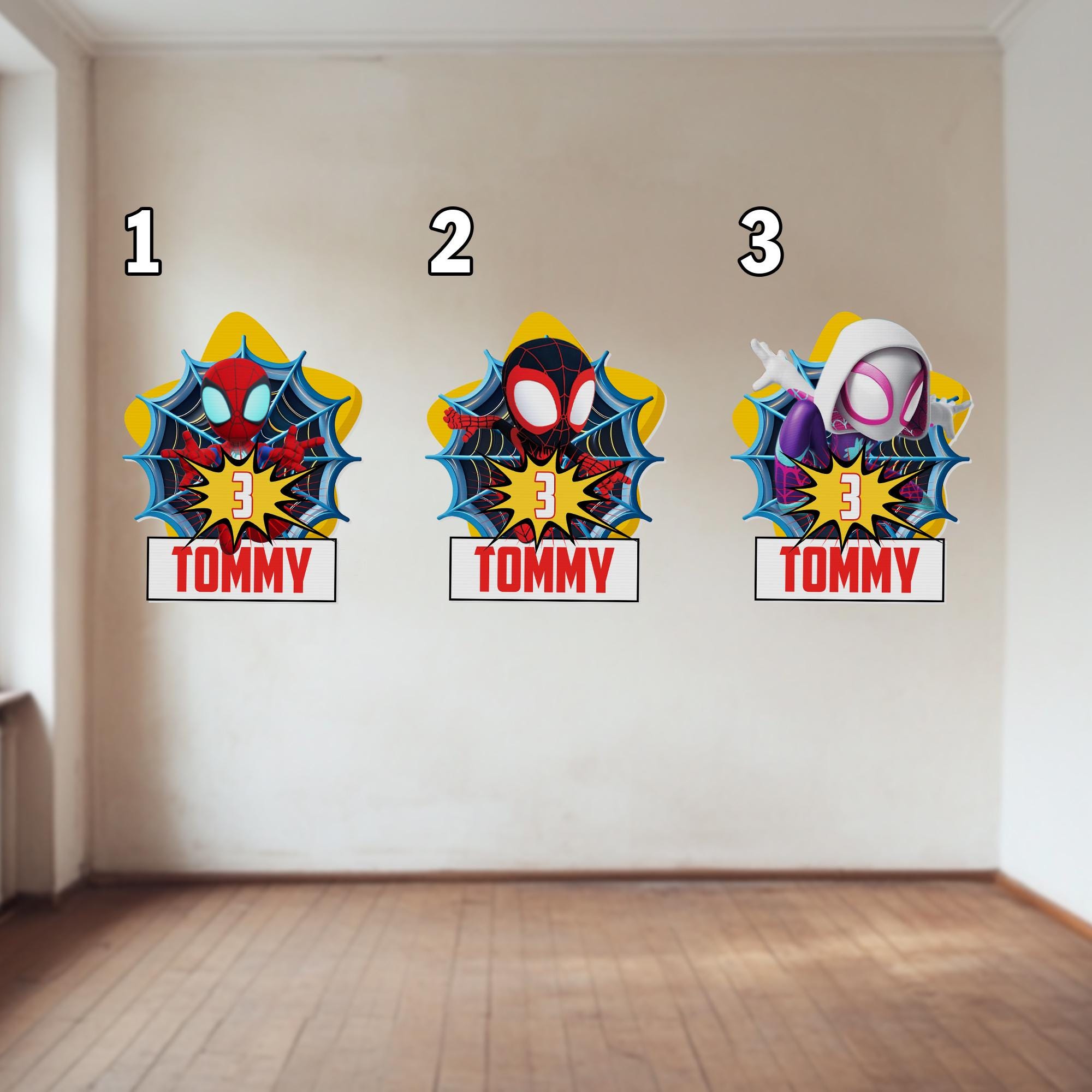 Spidey and Friends Birthday Party Cutouts, Decorations, Centerpieces ...