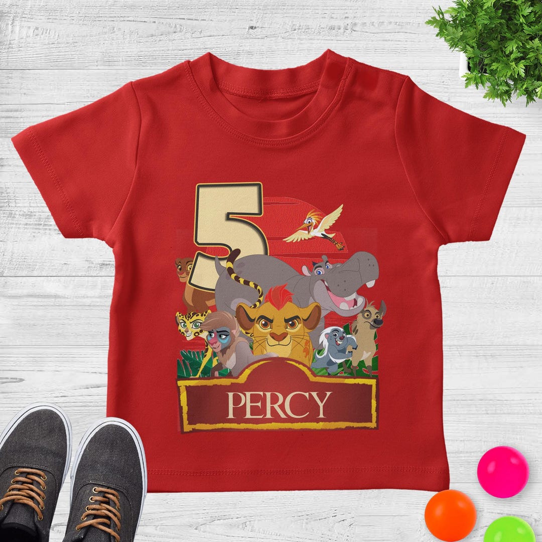 Lion Guard Birthday Shirt, Custom Lion King Birthday Shirt, Family ...