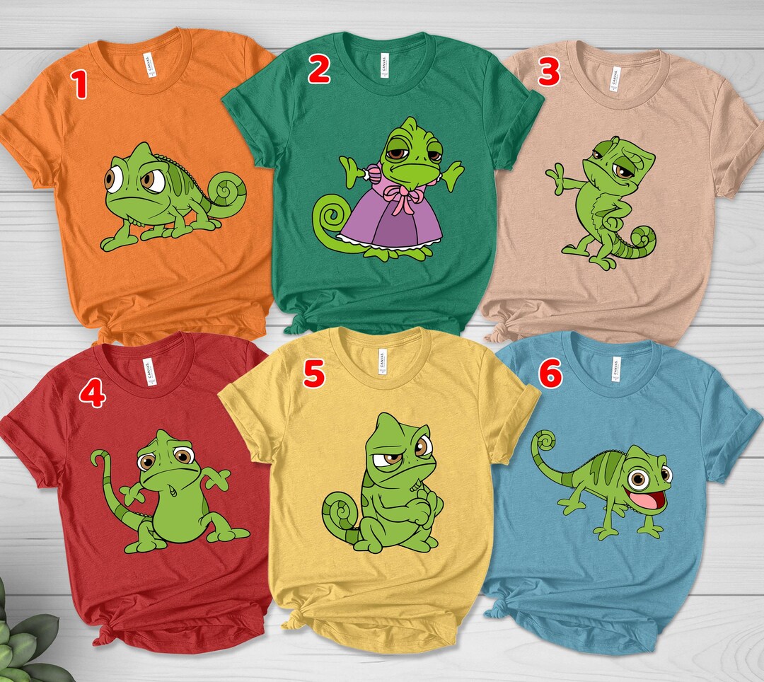 Disney Tangled Pascal Sketch T-shirt, Disney Group Shirt, Rapunzel ...