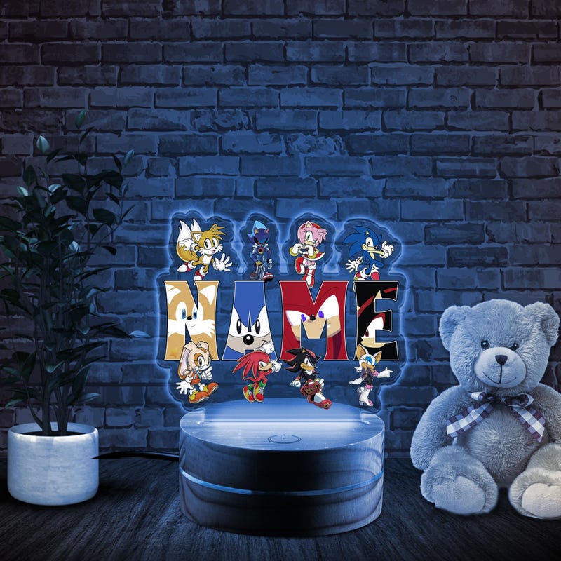 Sonic Room Decor - Etsy