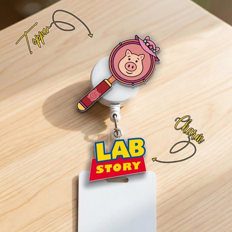 Disney Toy Story Lab Week 2026 Shaker Badge Reel, Lab Story Buzz ...
