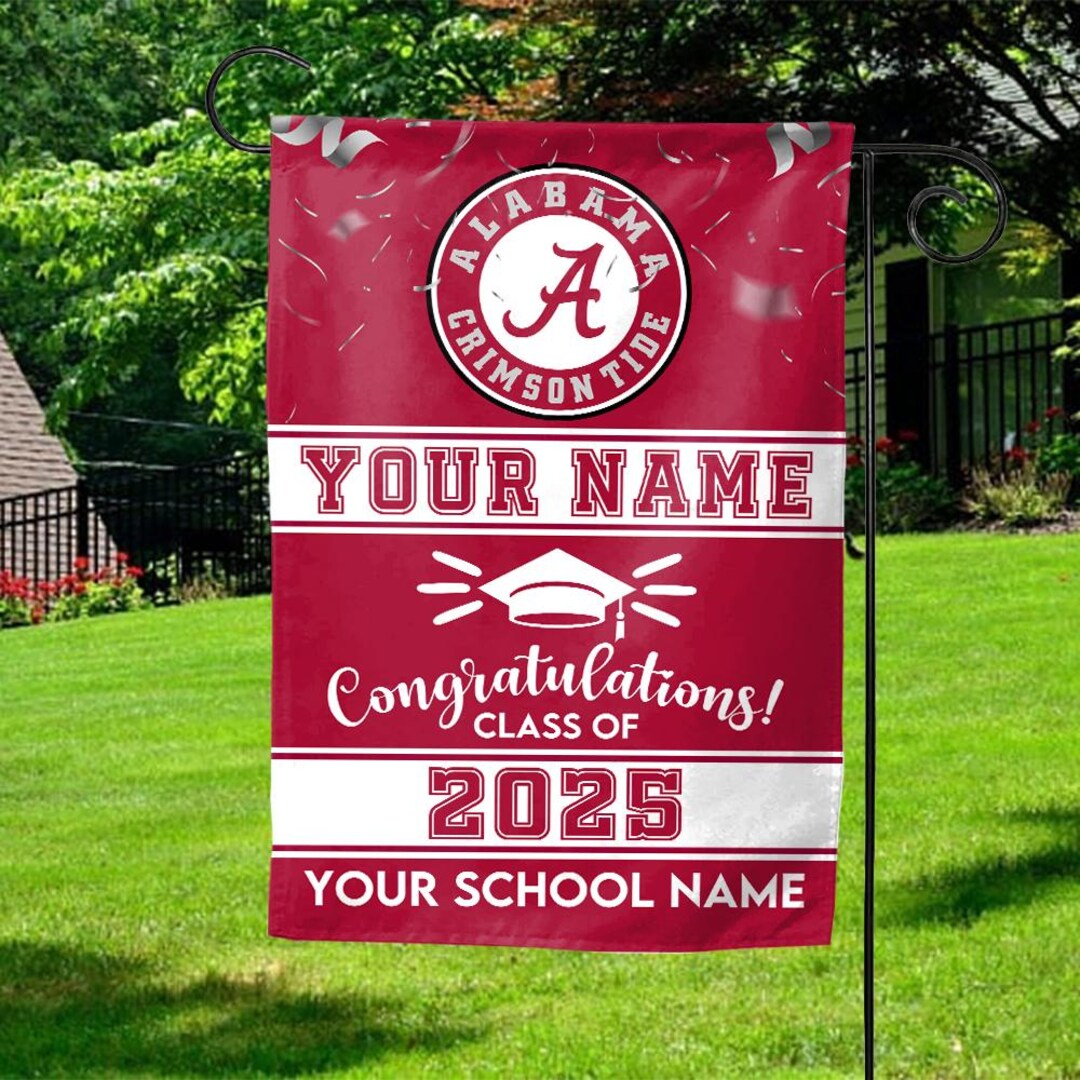 Custom Graduation Flag, Graduate Yard Sign, College Grad Flag,college ...