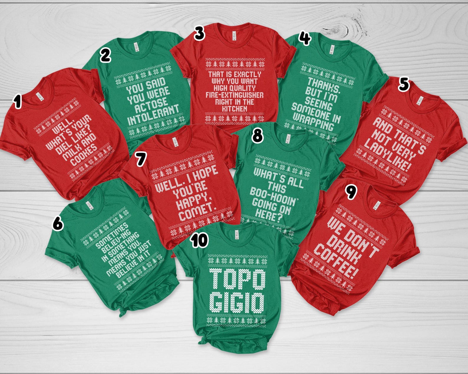 The Santa Clause Quote T-shirt, Christmas Family Shirt, Funny Christmas ...