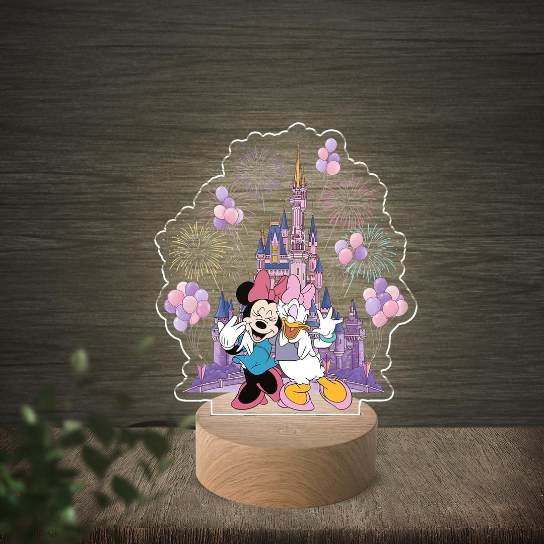 Personalised MINNIE MOUSE Night Light - Great Gift for Kids Birthdays ...