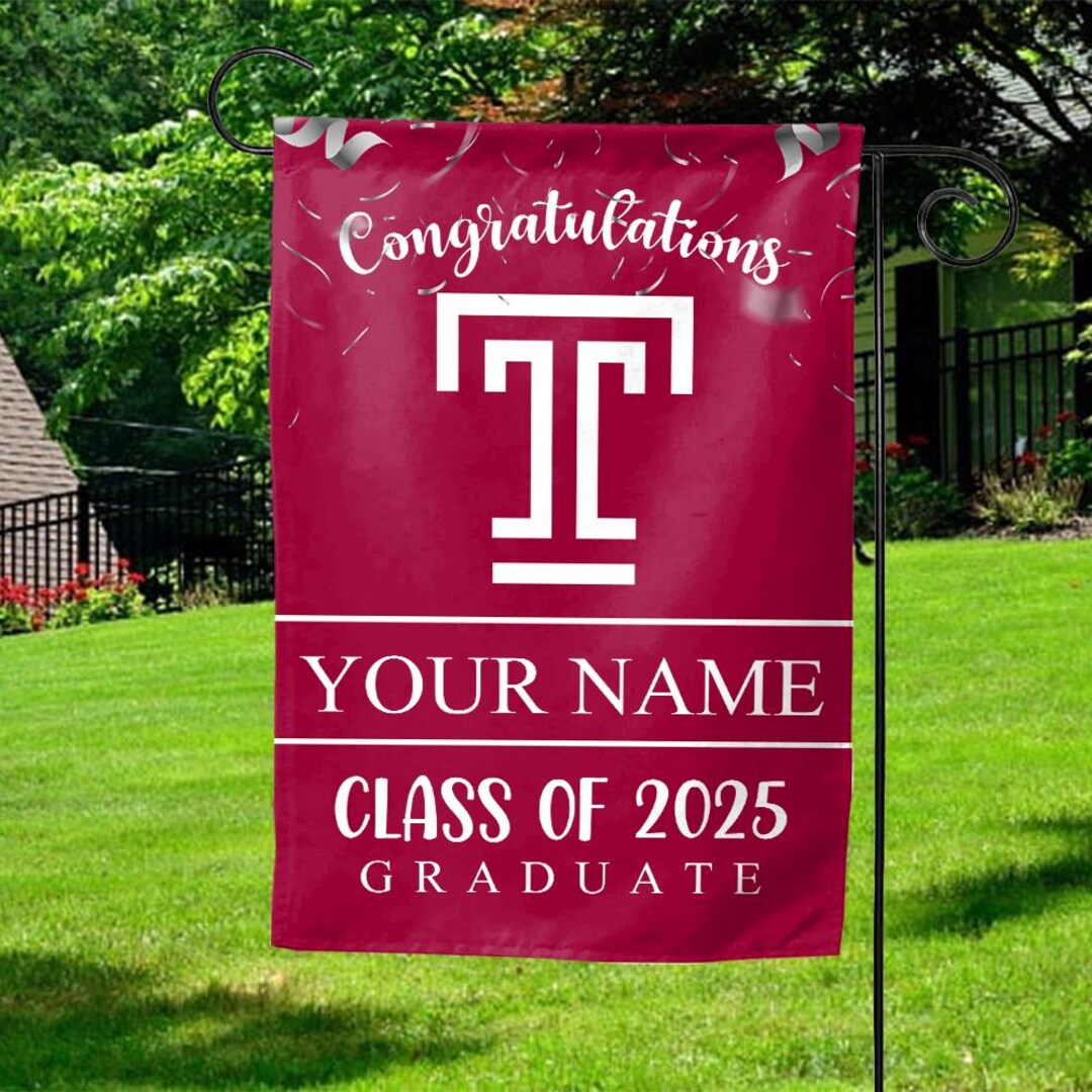 Custom Graduation Flag, Graduate Yard Sign, College Grad Flag,college ...