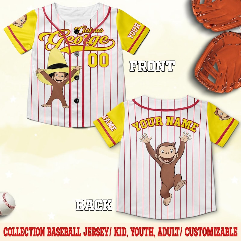 Curious George Birthday - Etsy