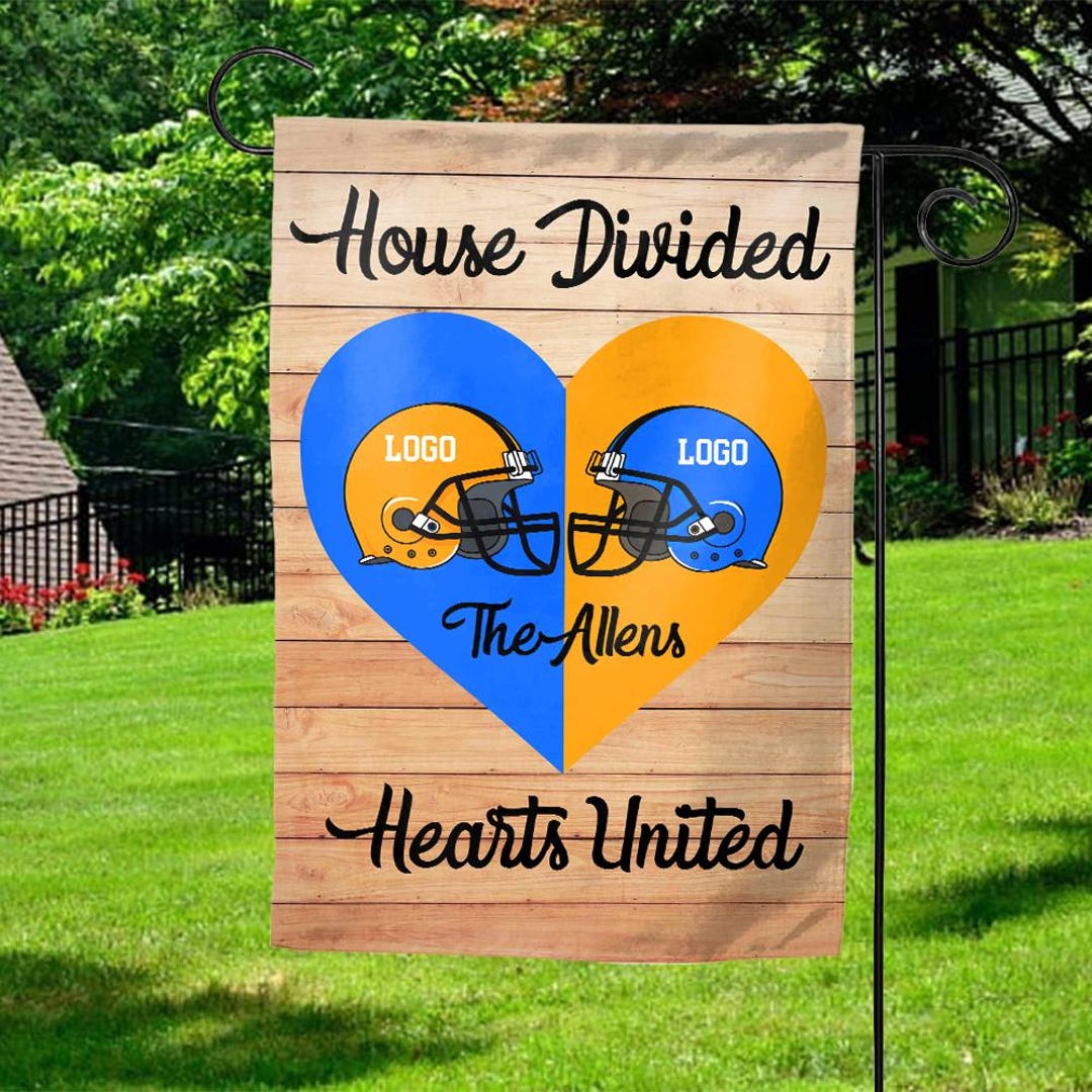 Custom House Divided Flag, House Divided Baseball, Basketball Team Flag ...