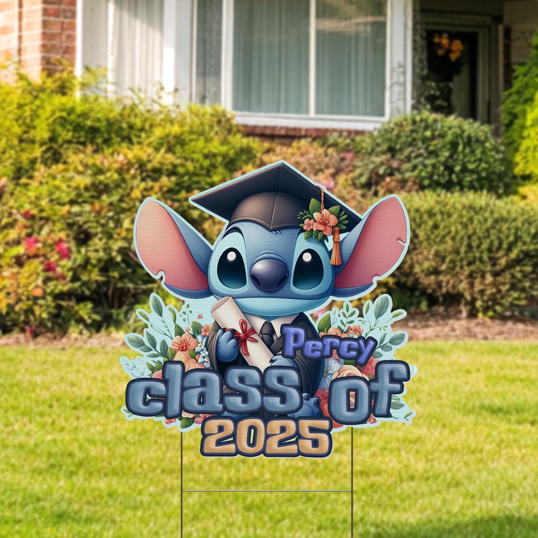 Stitch Graduation Cutouts, Lilo and Stitch Graduation Cutouts, Grads ...