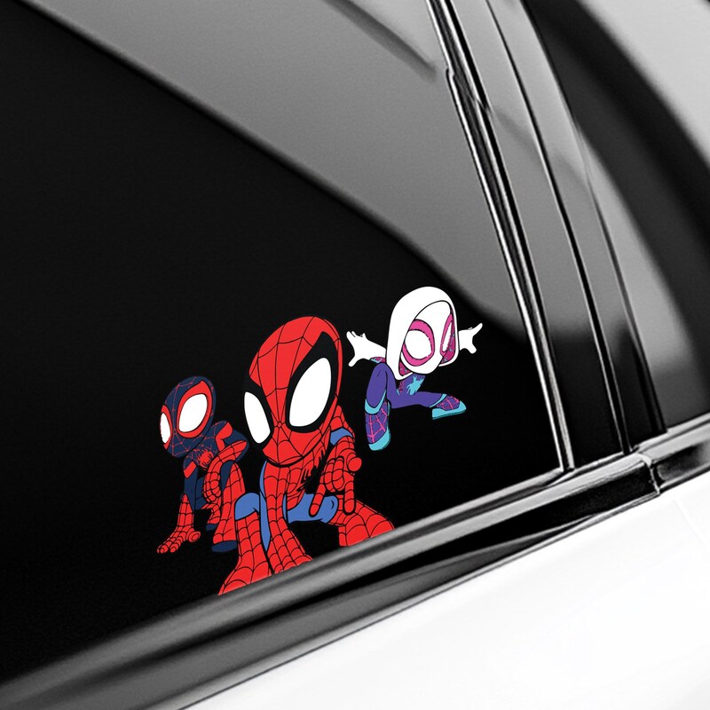 Spidey Car Stickers - Etsy