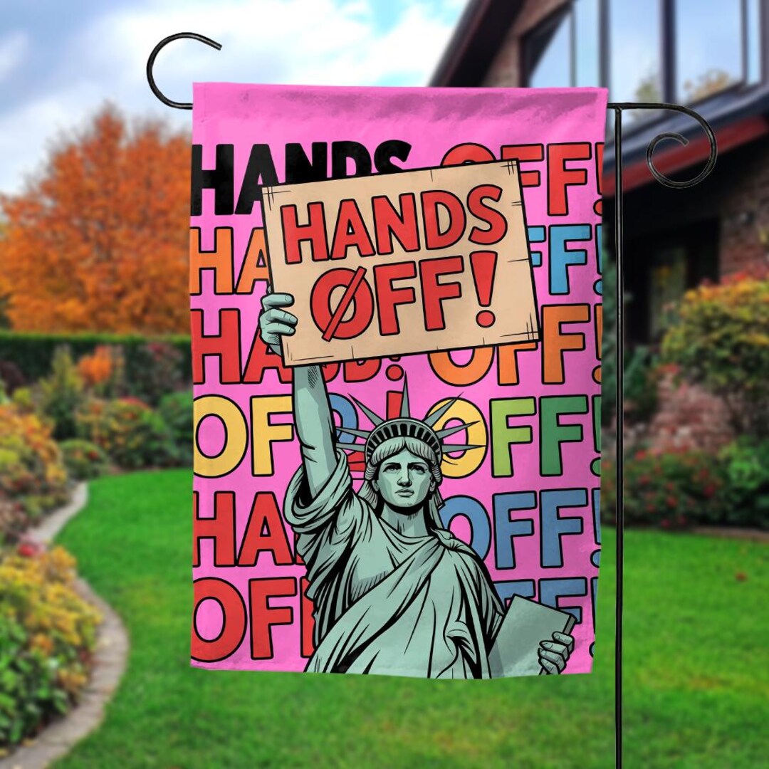 Hands off Protest House Flag,political Activism Flag,save Public Lands ...