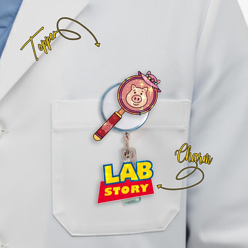 Disney Toy Story Lab Week 2026 Shaker Badge Reel, Lab Story Buzz ...