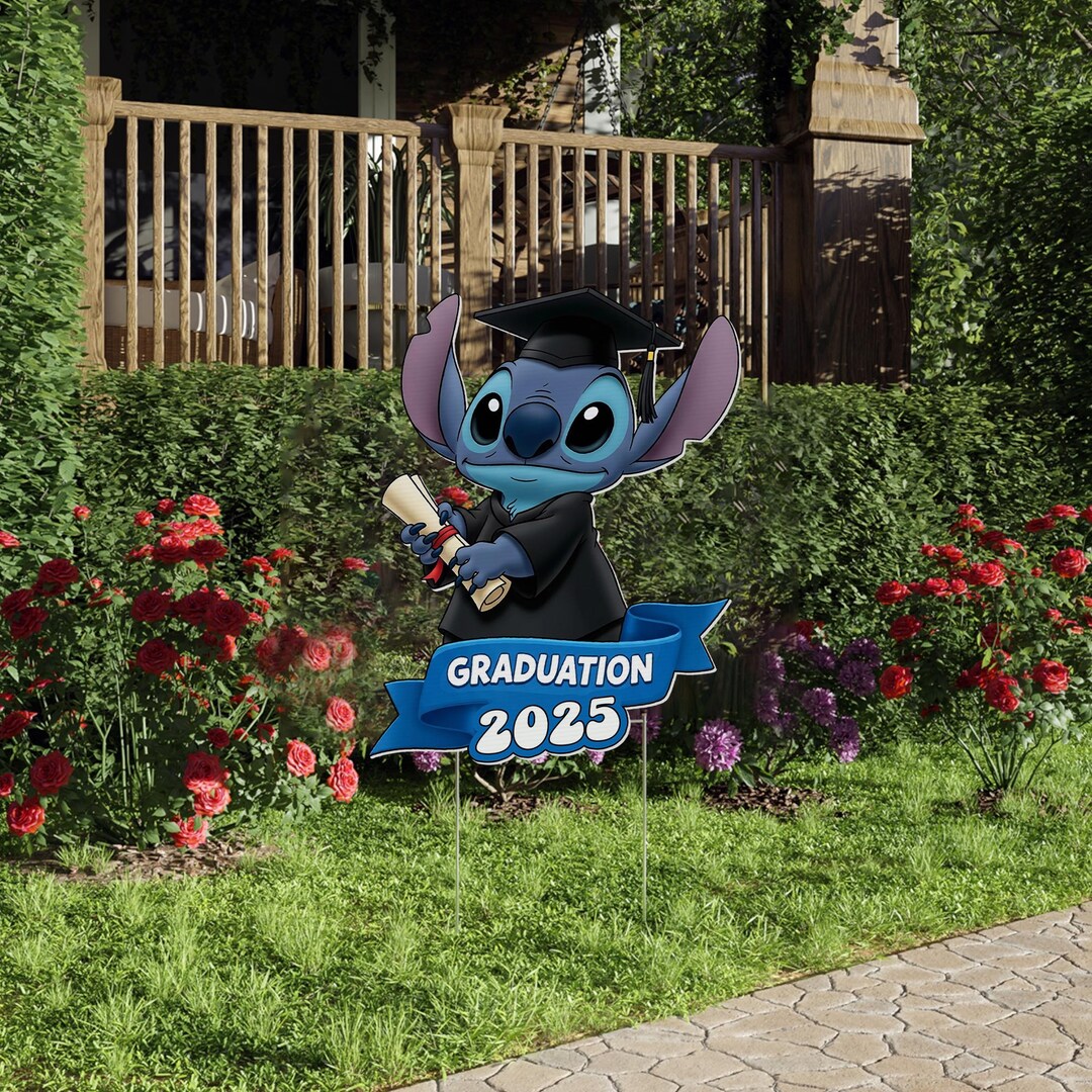 Stitch Graduation Cutouts, Lilo and Stitch Graduation Cutouts, Grads ...