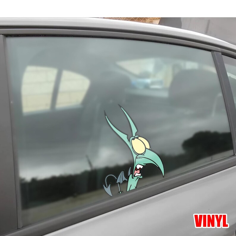 Hercules Peeker Peeking Car Window Decals, Bumper Waterproof Stickers ...