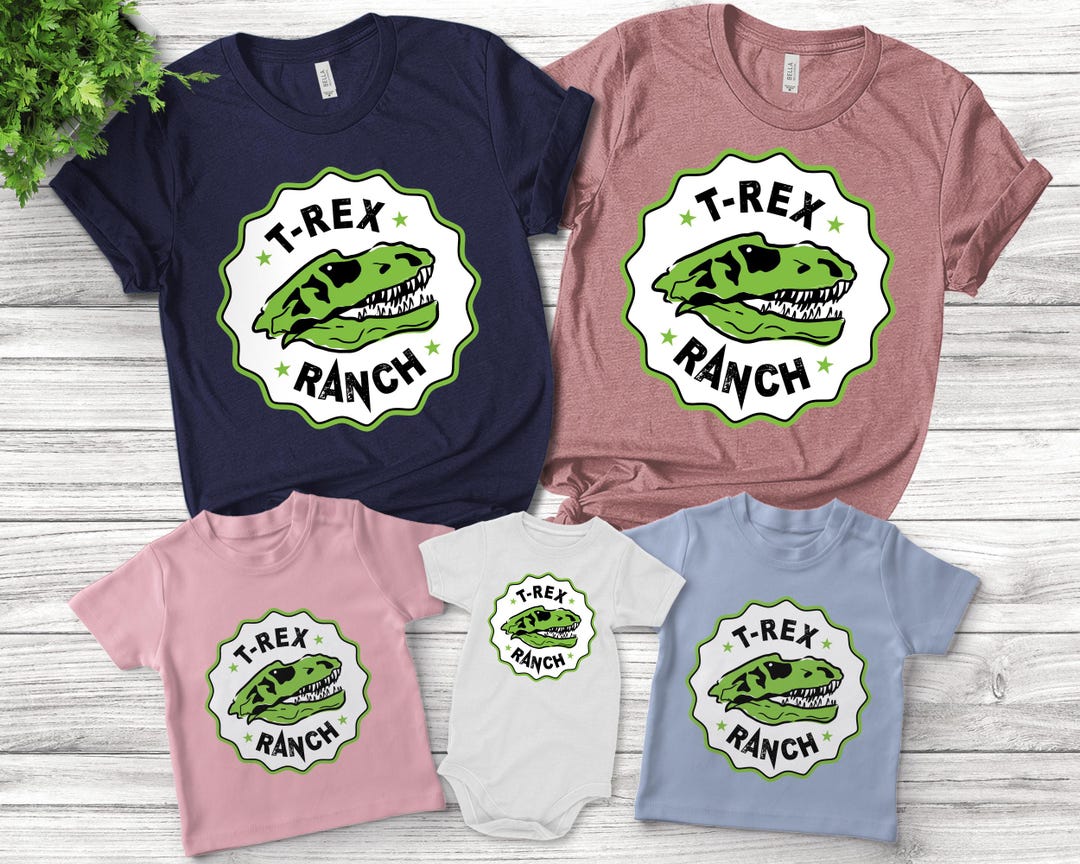 T-rex Ranch Park Ranger Shirt, Custom Name T-rex Ranch Park Ranger ...