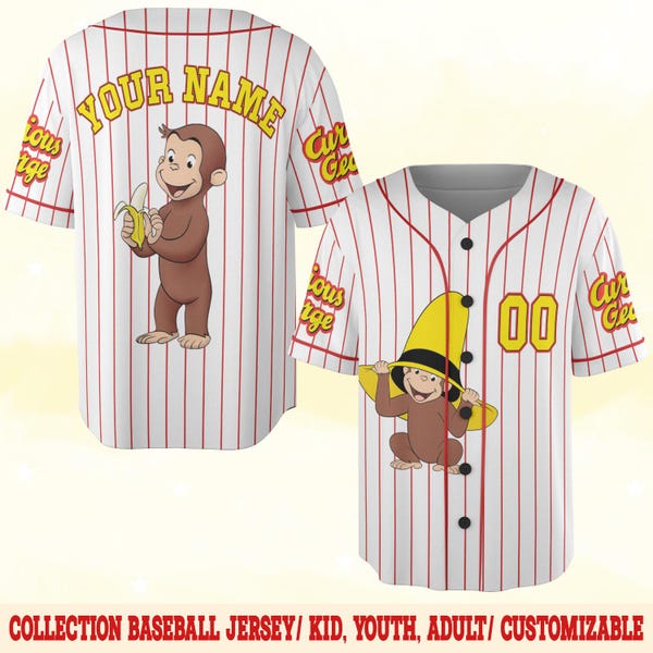 Curious George Shirt - Etsy