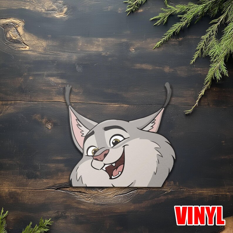 Zootopia Peeker Peeking Car Window Decals - Bumper Waterproof Stickers ...