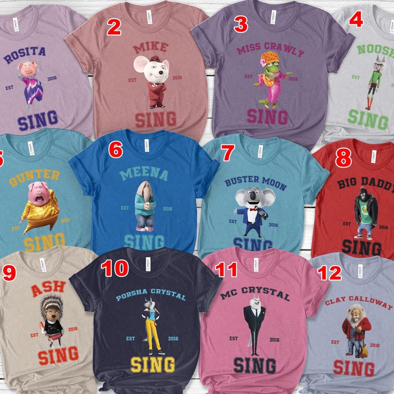 Sing Movie Birthday - Etsy