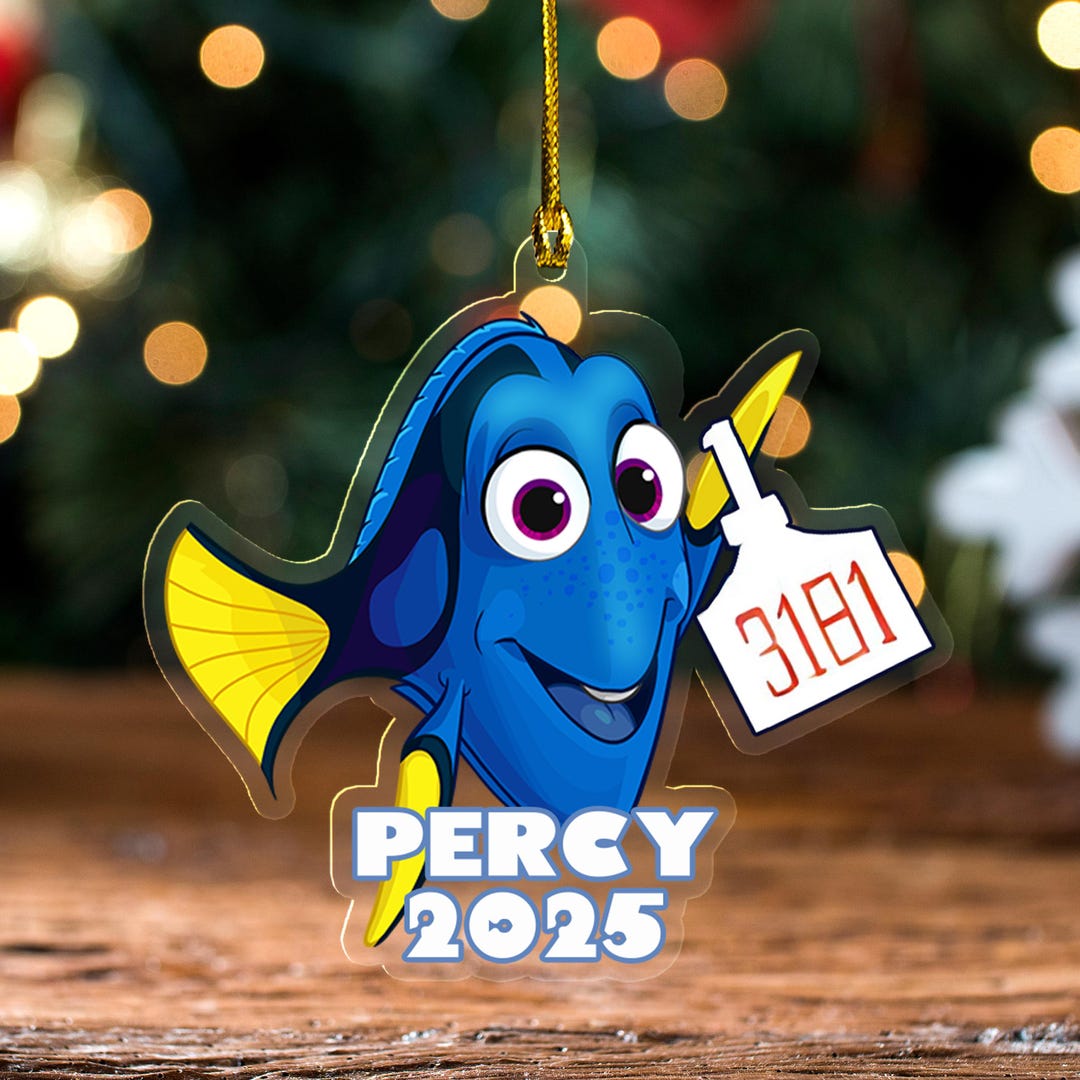 Personalized Finding Dory Ornament, Disney Finding Dory Xmas Ornament ...