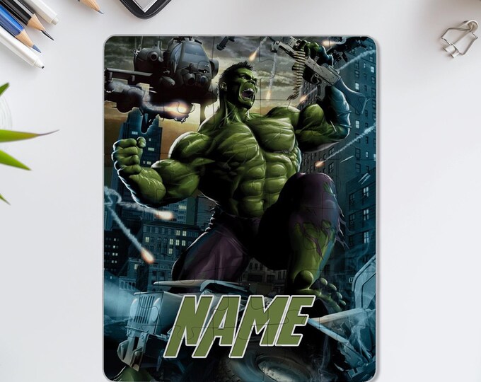 The Incredible Hulk Puzzle With Name Kids Jigsaw Gift for Son Daughter ...