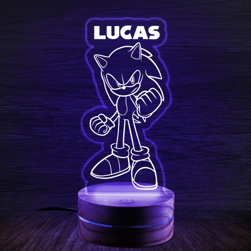 Sonic Lamp - Etsy