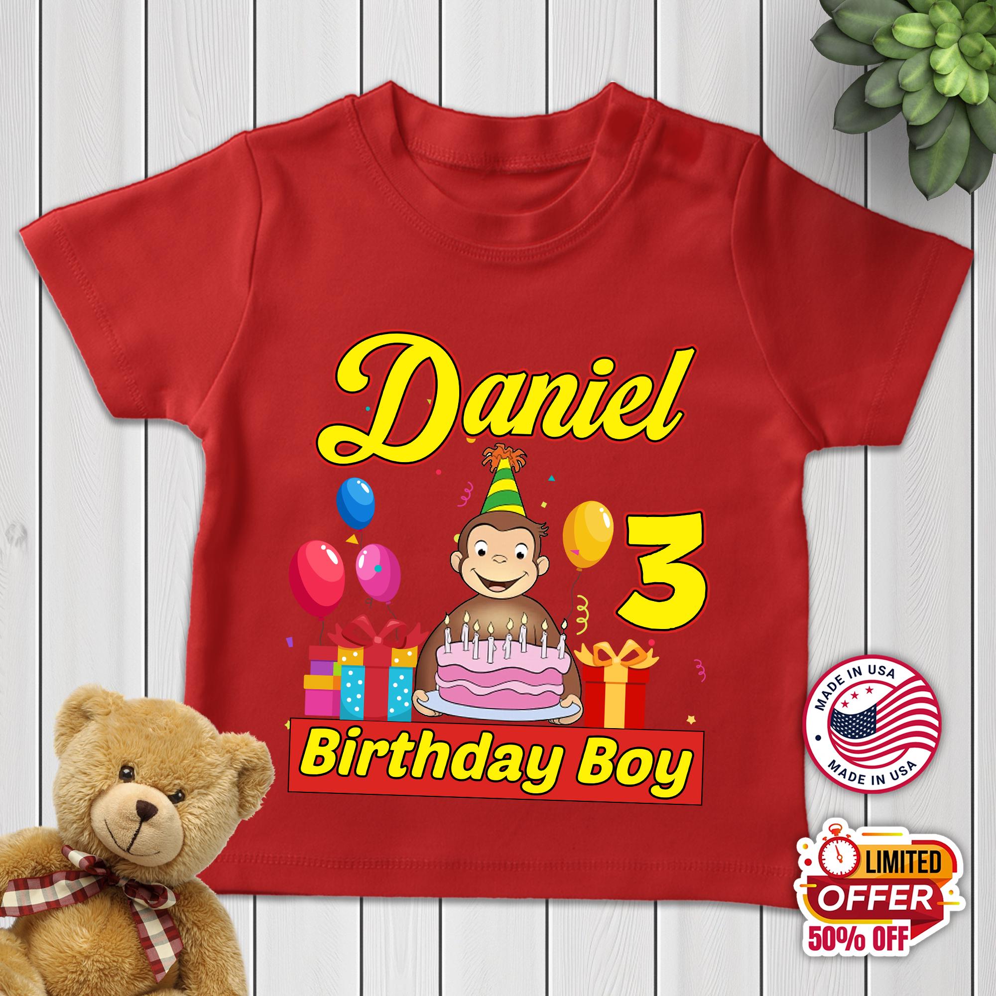 Curious George Shirt Curious George Birthday Shirt Curious George ...