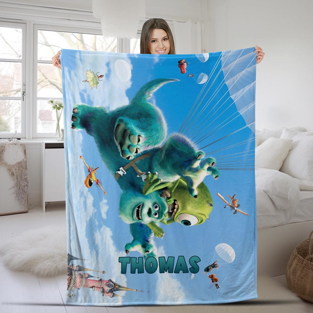 Disney Pixar Character Sully Mike Wazowski Birthday Gift, Personalized ...