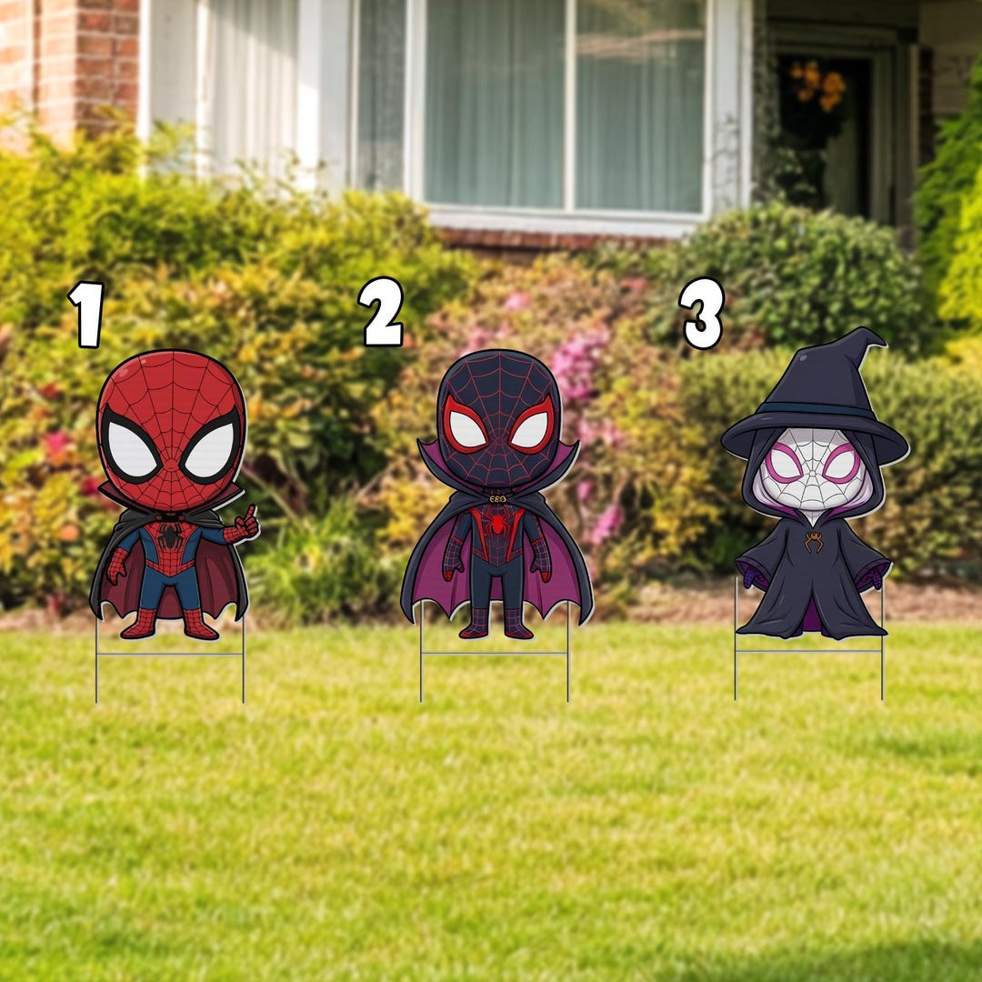 Spidey and Friends Birthday Party Cutouts, Decorations, Centerpieces ...