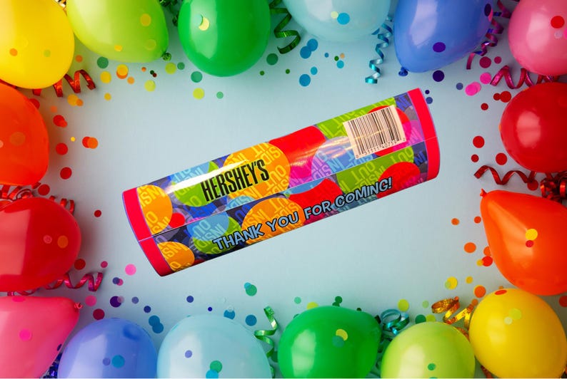 Editable Inside Out Candy Bar Wrapper - Digital Download - Etsy