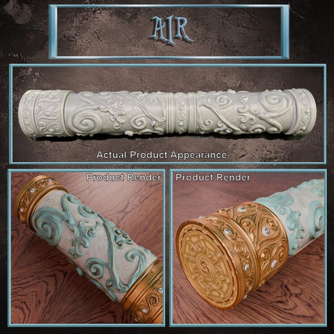 Epic Themed Playmat Storage Tubes - Elemental Masters - Etsy