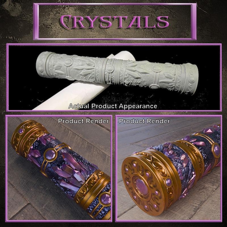 Epic Themed Scroll Cases - Elemental Masters - Etsy
