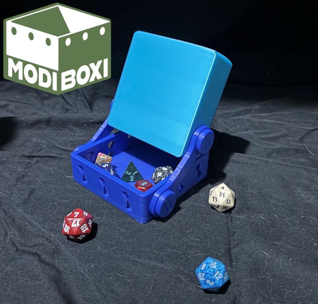 Modi Boxi 3D Printed Dice Roller – Ultimate Gaming Storage & Roller - Etsy