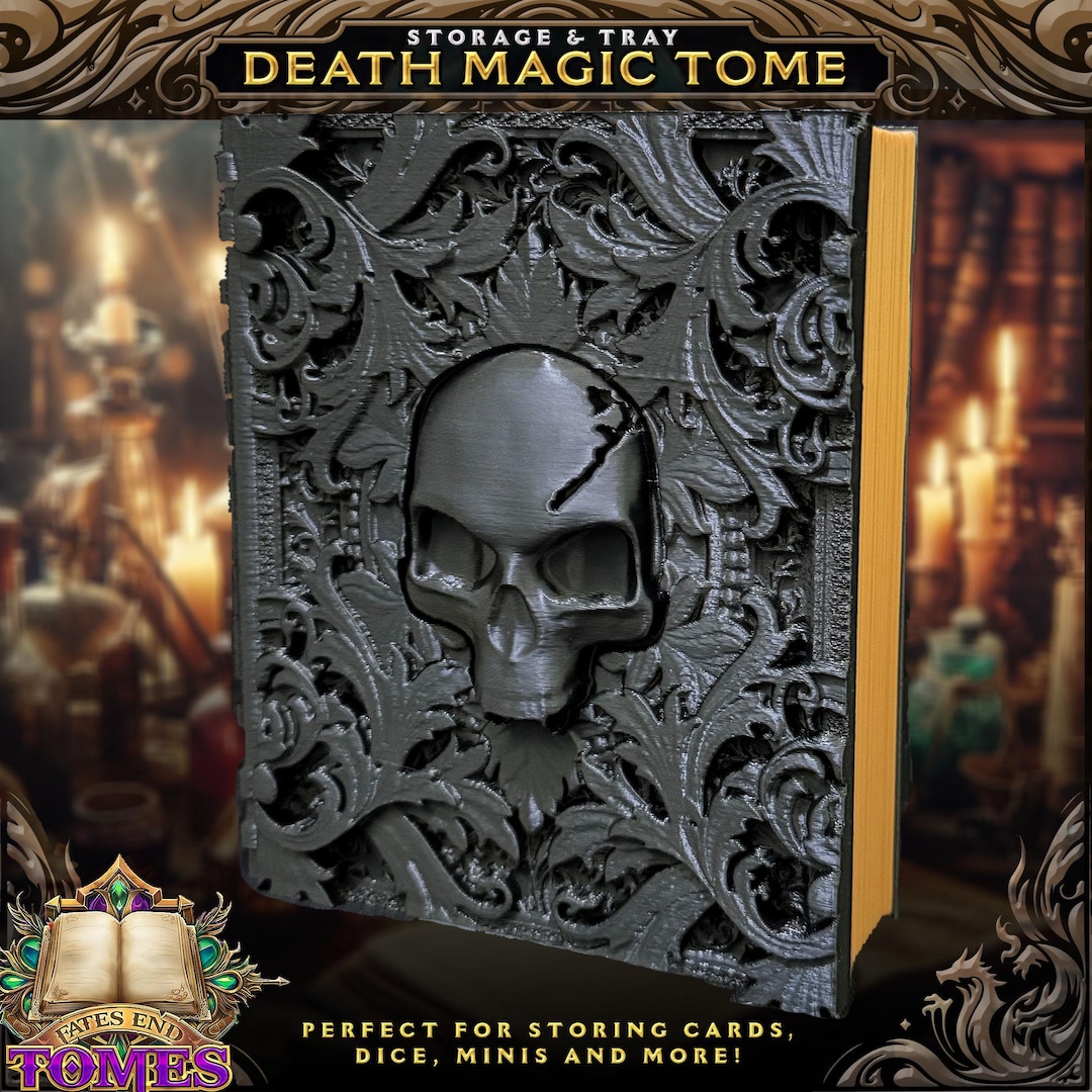 Reforged: Book Style MTG Inspired Card Storage Tome - Gaming, Dice, and ...
