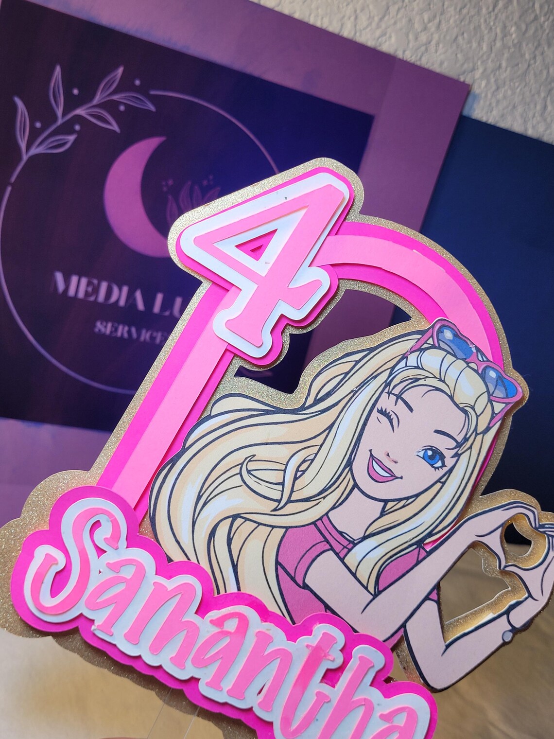 Barbie Doll Cake Topper - Etsy