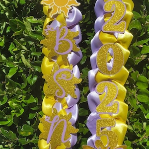 Rapunzel Graduation Leis - Etsy