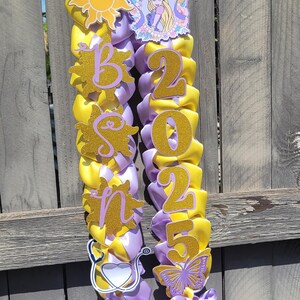 Rapunzel Graduation Leis - Etsy