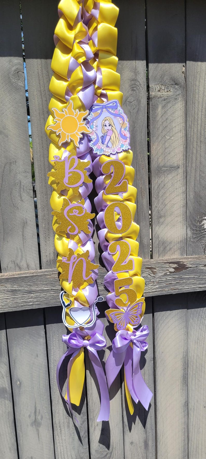 Rapunzel Graduation Leis - Etsy