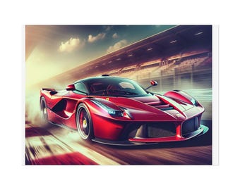 Ferrari Laferrari Poster - Etsy