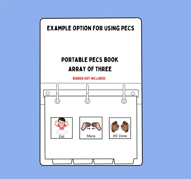 Basic Picture Exchange Communication pecs Cards - Etsy