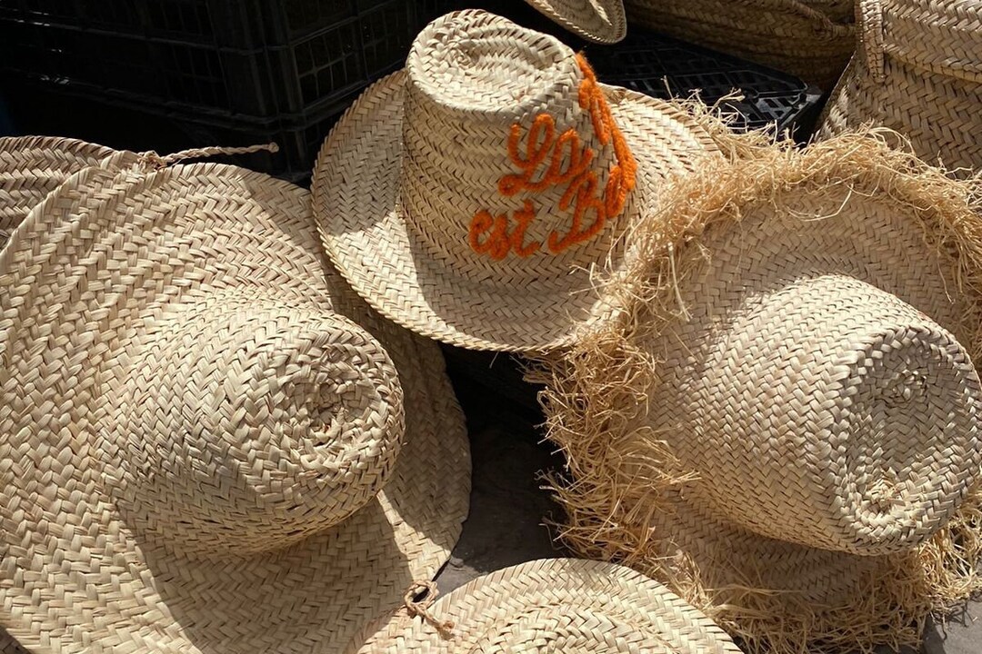 Handwoven Straw Hat From Marrakesh – Crafted by Moroccan Artisans From ...