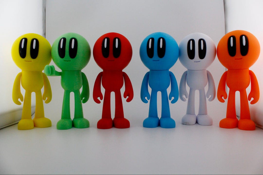 Blob Head - Desk Companion - Etsy