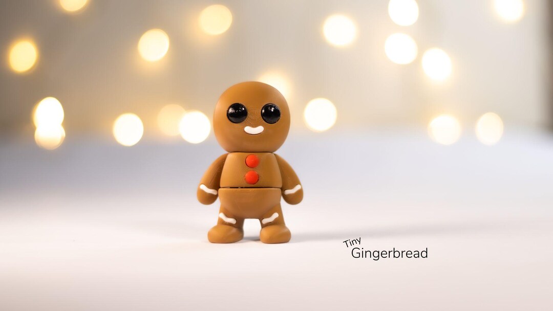 Gingerbread Man Fidget Toy - Etsy