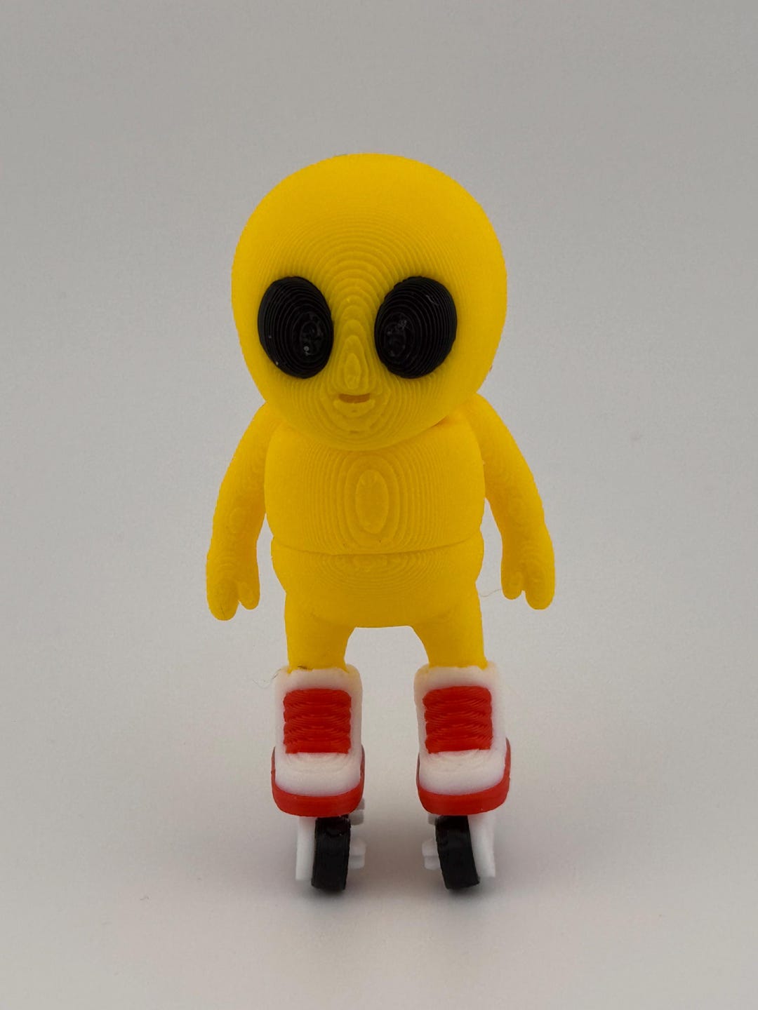 Skating Tiny Alien - Moving Wheels - Etsy