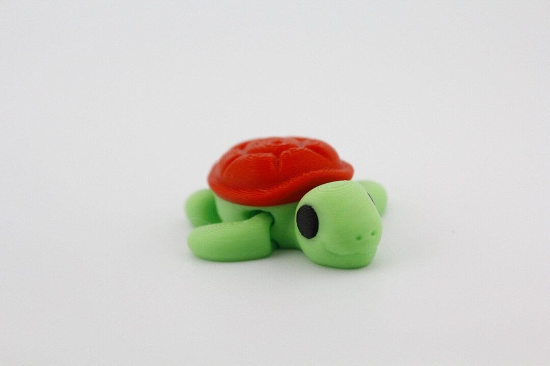 Turtle Fidget Toy - Multiple Colours Making It Either A Sea Turtle or ...