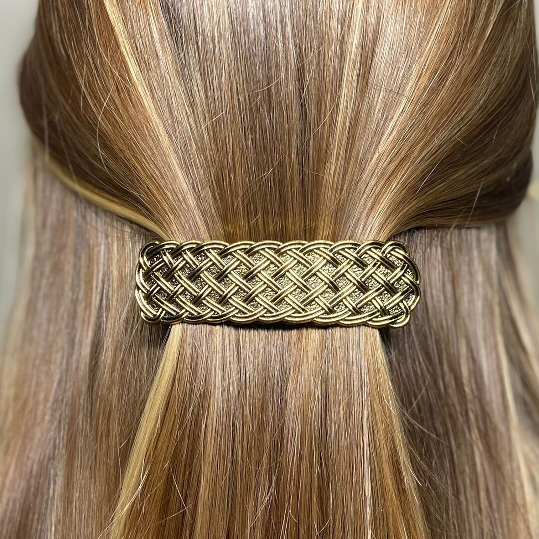 Celtic Knot Barrette, Celtic Hair Clip, Celtic Barrette, Irish Jewelry ...