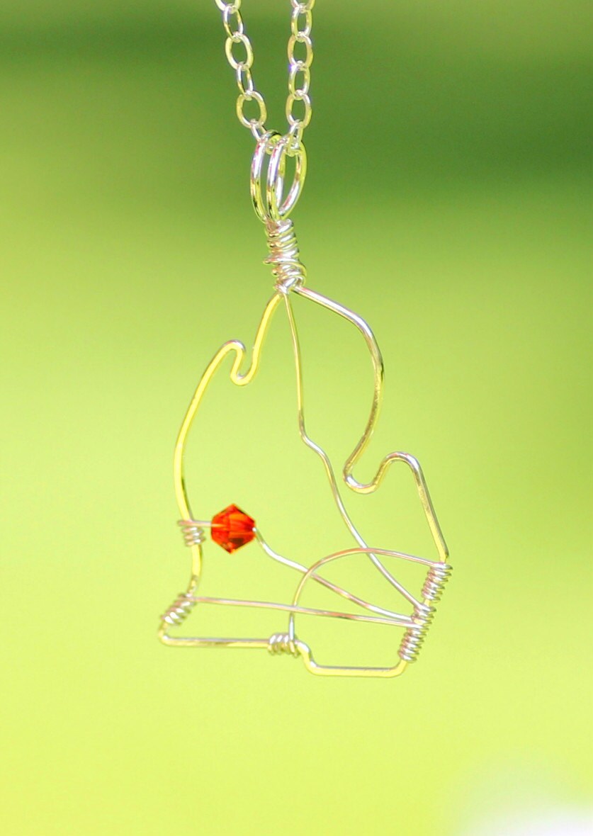 Collar del estado de Michigan Collar de la casa de Michigan | Etsy