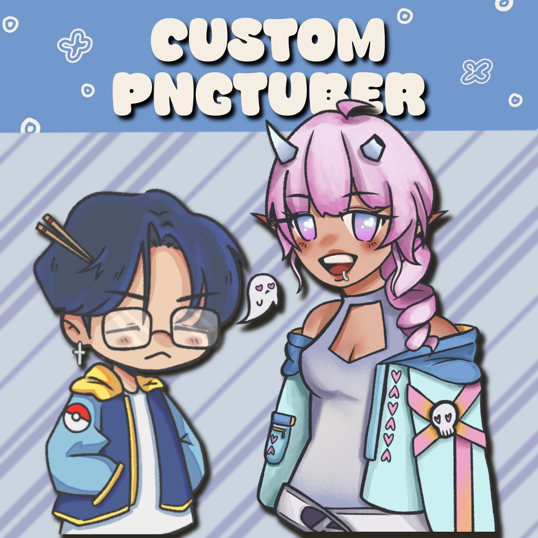 Custom Pngtuber Plus Model for Streaming on Twitch and Other Platforms ...