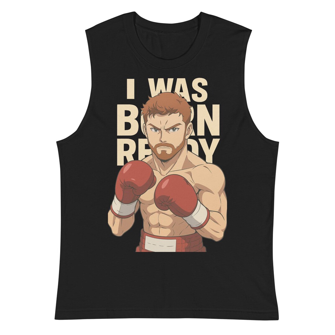 Canelo Alvarez "i Was Born Ready" Line Gym Shirt - Etsy